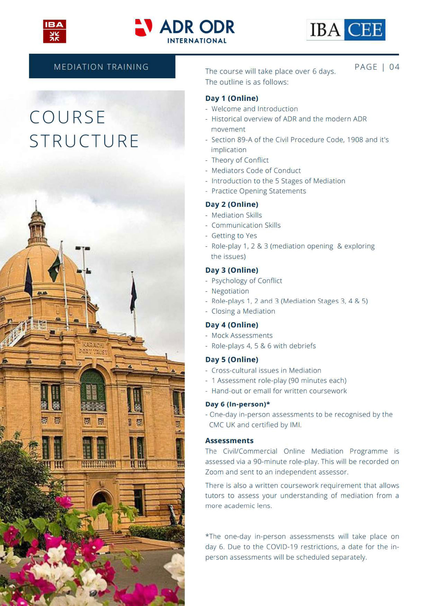 Civil/Commercial Mediation Online Training